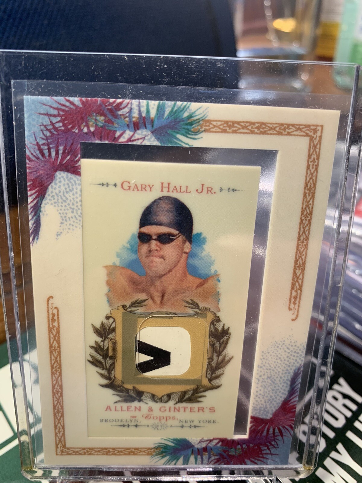🔥RARE Gary Hall Jr. 2007 Topps Allen & Ginter Swimming Cap Card ...