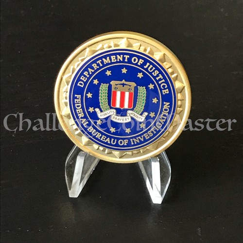 B82 FBI Sacramento Division California Bear Half Dome Challenge Coin ...