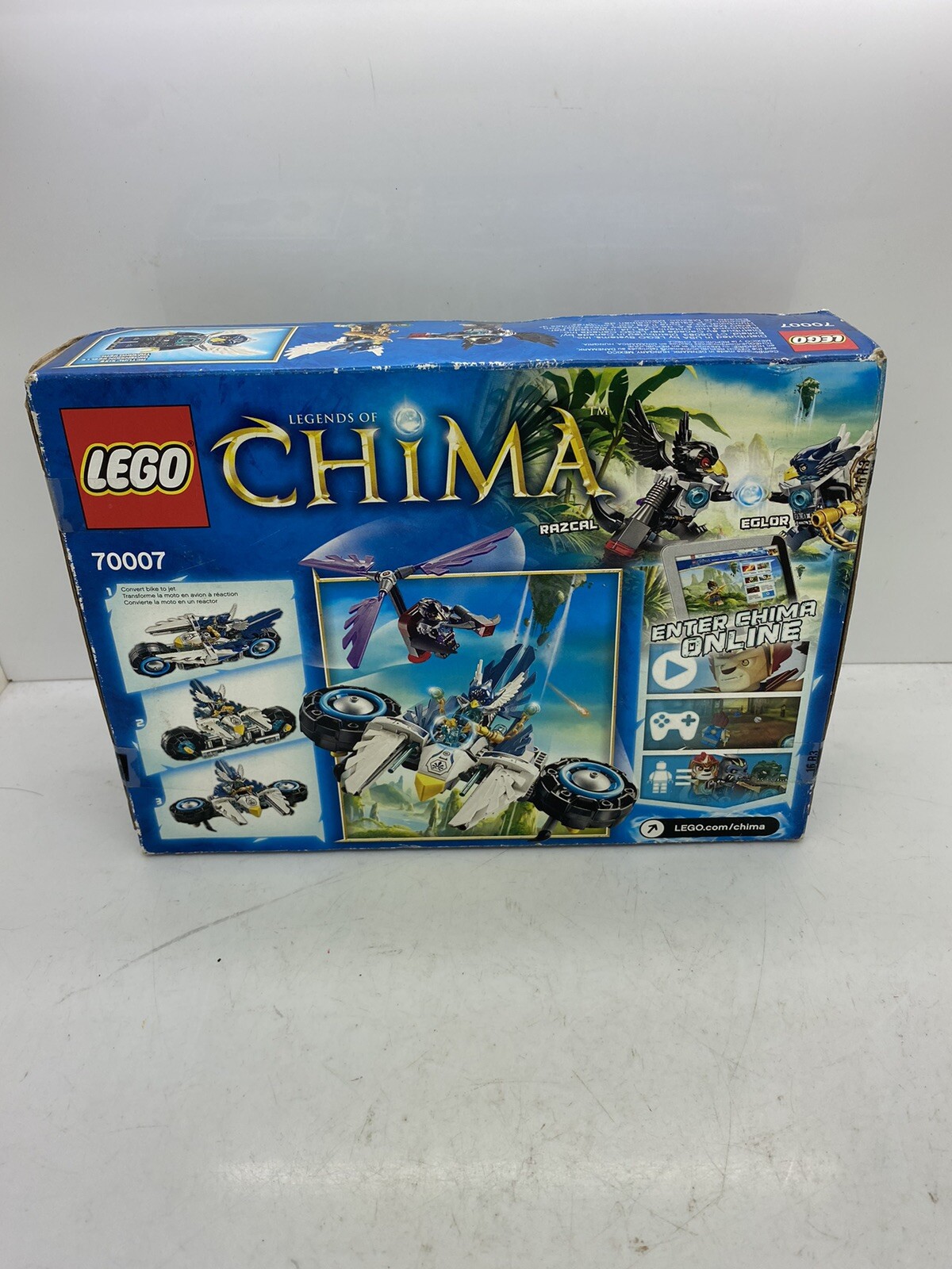 LEGO LEGENDS OF CHIMA: Eglor's Twin Bike (70007) for sale online | eBay