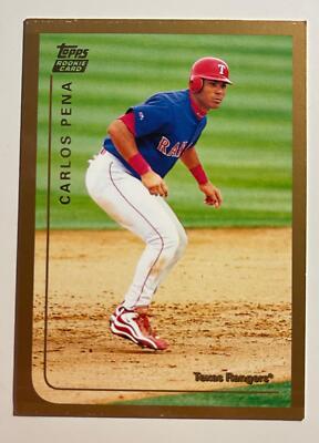 1999 Topps Traded & Rookies #T46 Carlos Pena Texas Rangers RC Baseball ...