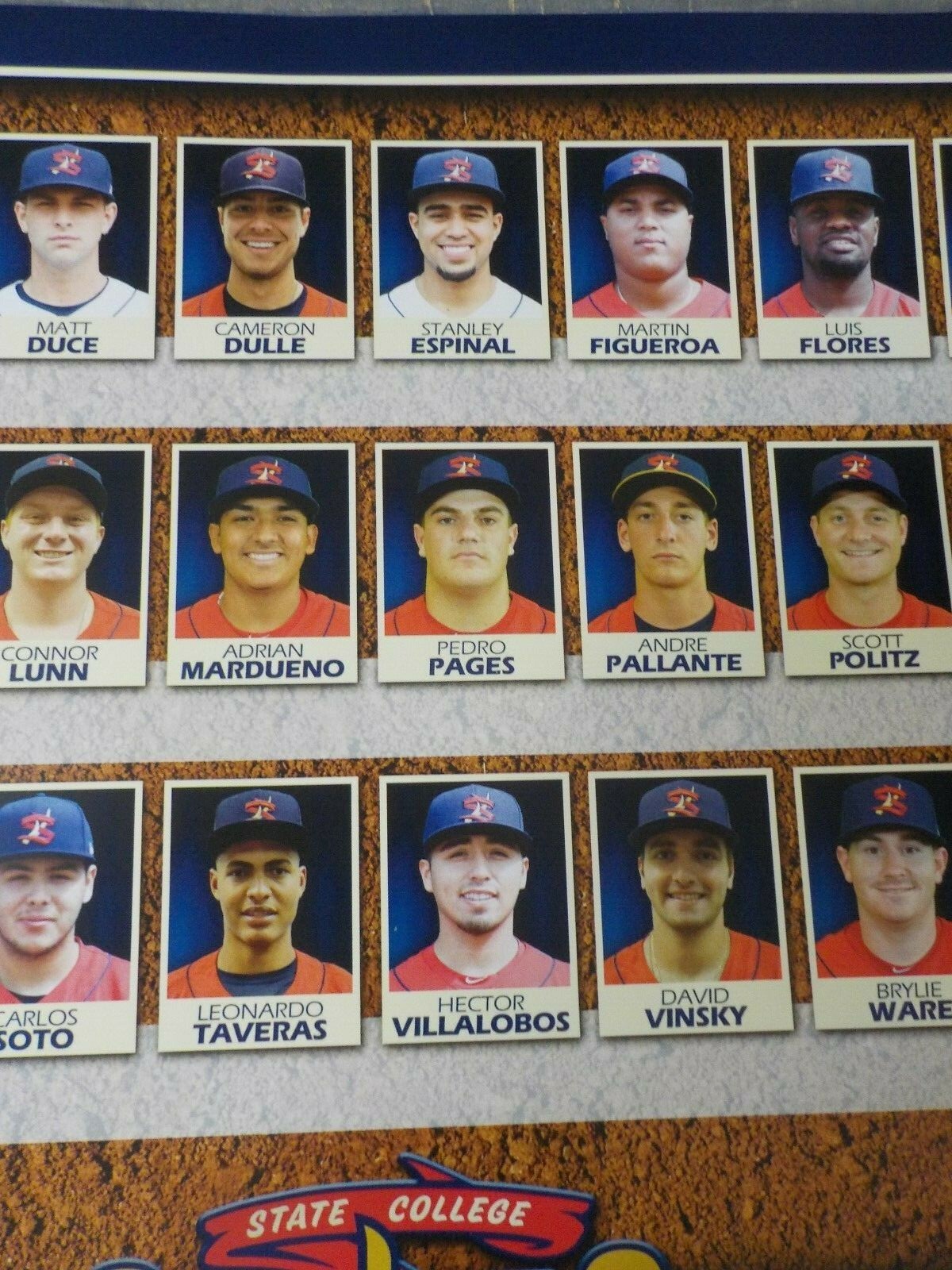 Spikes Single A Baseball Team 2019 Poster (RC 4-3) | eBay