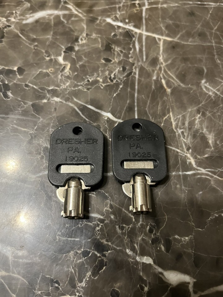 ESD 8681 Laundry Coin Box Tubular Key Dresher PA | eBay