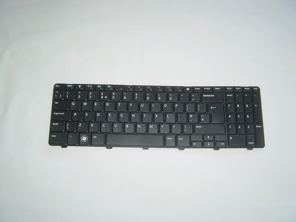 Dell Inspiron 15 15R M5010 N5010 Laptop Keyboard UK Layout - 0433XP - 8 ...