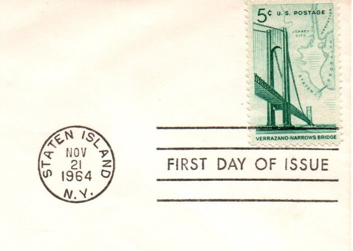 Vintage FDC USPS Scott #1258 Verrazano Narrows Bridge c1964 | eBay