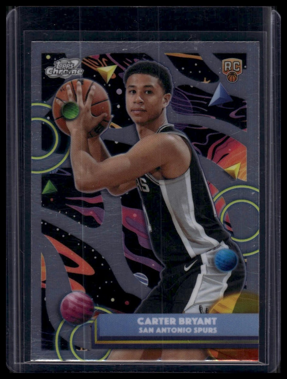 Carter Bryant 2025 Topps Chrome Cosmic #139 Base Price Guide - Sports ...