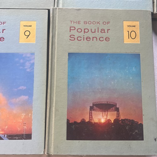 The Book of Popular Science Complete 10 Volume Hardcover Set 1963 ...