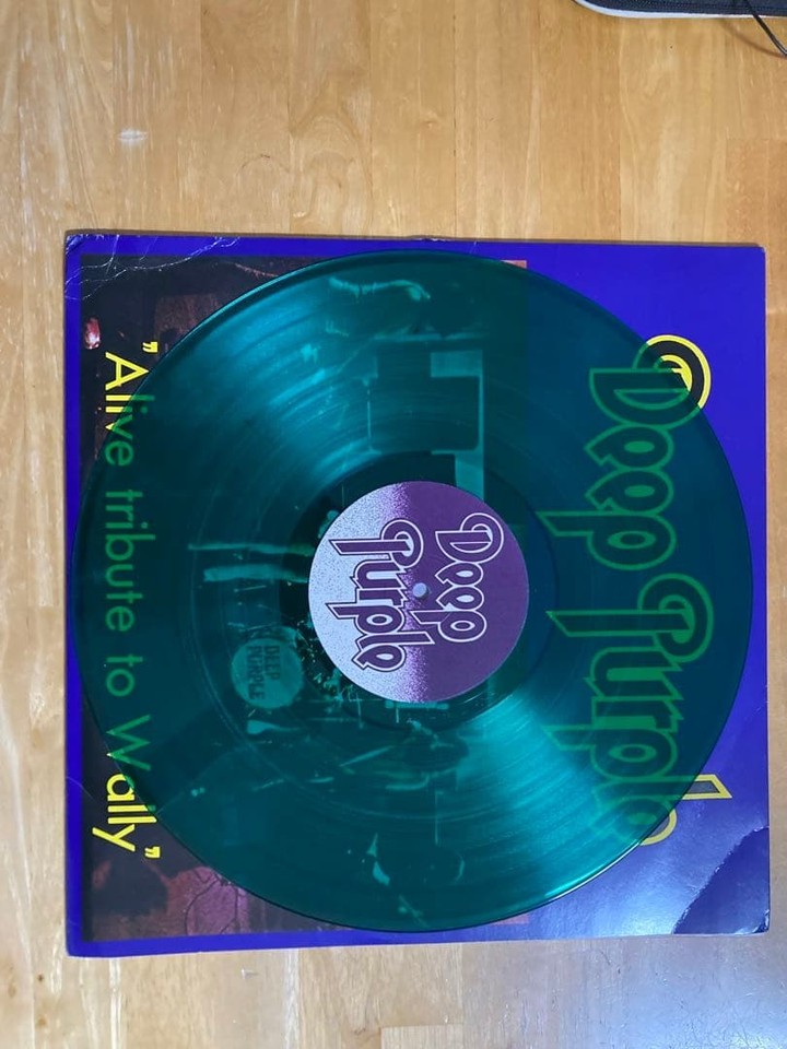 Deep Purple Alive Tribute to Wally 2LP Green Vinyl Limited 200 | eBay UK