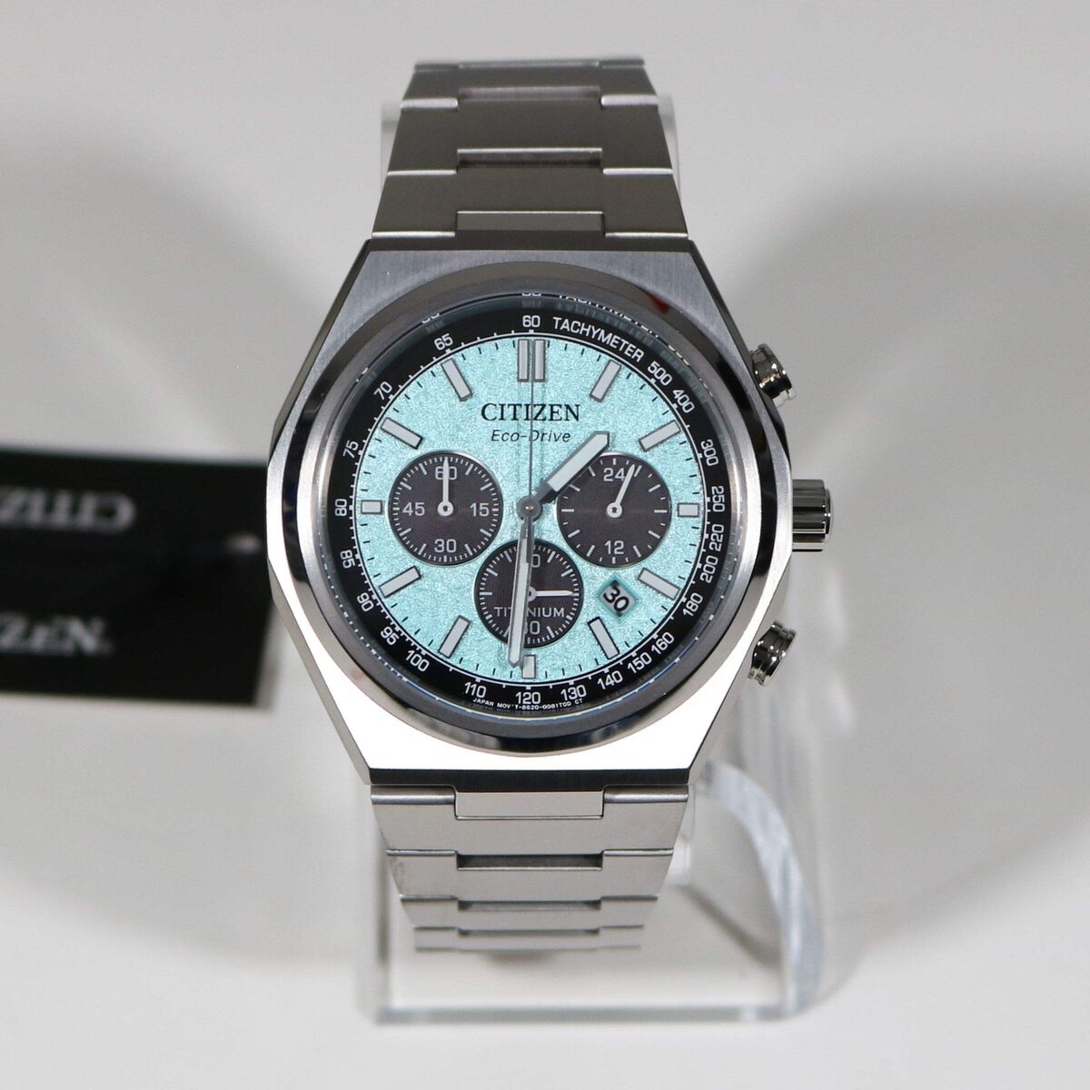 Citizen Zenshin Super Titanium Men's Turquoise Dial Citizen Zenshin Super Titanium Men's Turquoise Dial