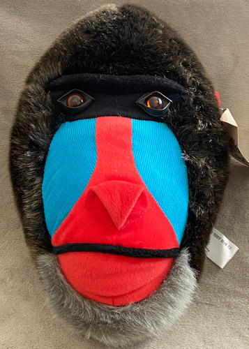 Plush Wall Mount Beverly Hills Teddy Bear Co Baboon Monkey Head Face ...