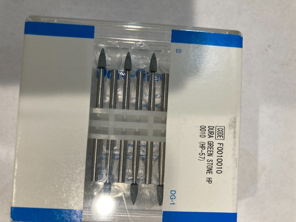 *12-Pieces* Shofu Dura-Green Stones Shape FL2 Friction Grip Shank HP | eBay