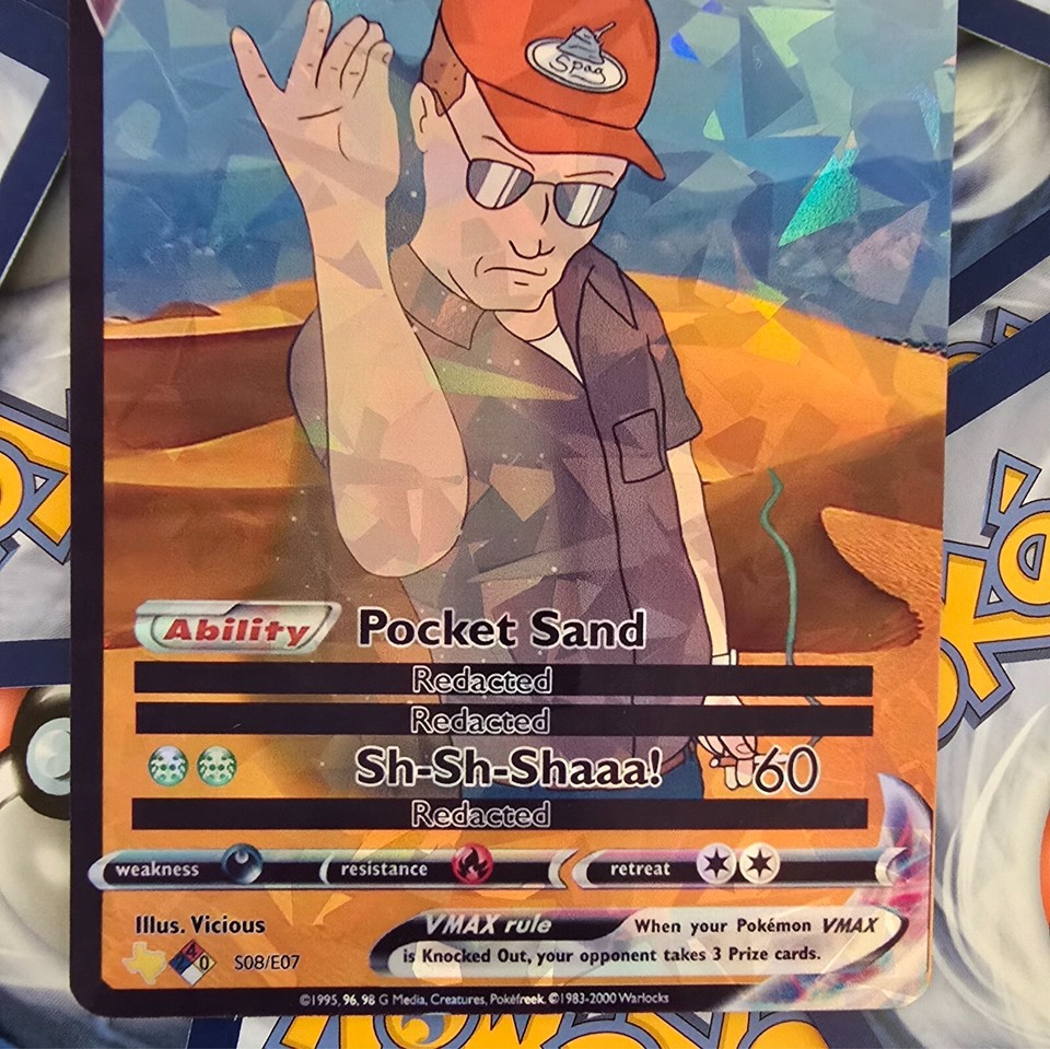 Salt Bae Dale Gribble Meme Pokemon Card - king of the hill | eBay