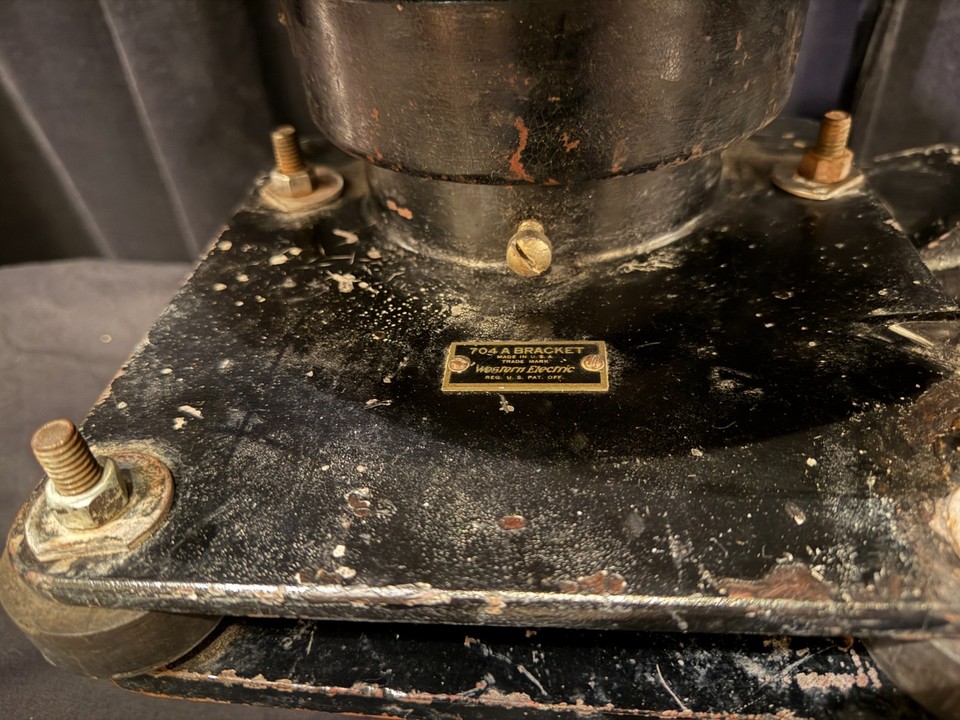 Western Electric ERPI Vitaphone 2A Turntable - 1A Arm and 4A Reproducer ...