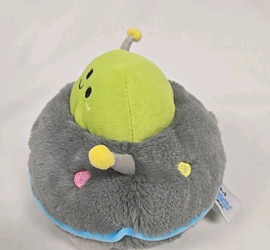 Squishable Mini UFO Green Martian Alien Plush Stuffed Animal Flying Saucer 10" | eBay