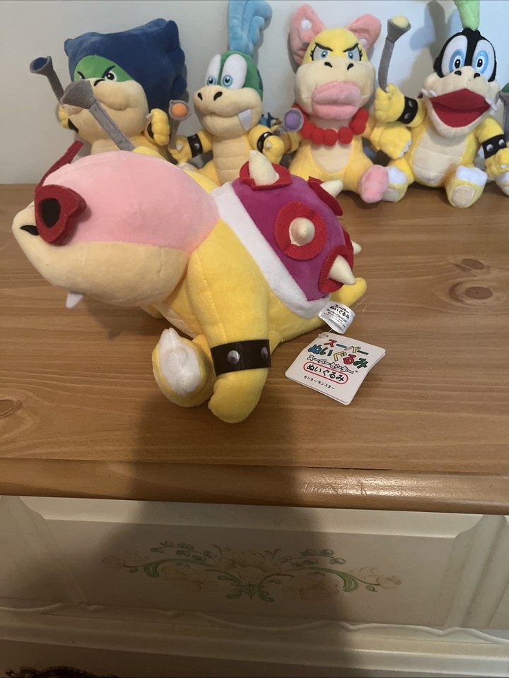 Mario Plush Koopalings Koopa Plush Sanei Lot Ludwig Roy Wendy Lemmy ...