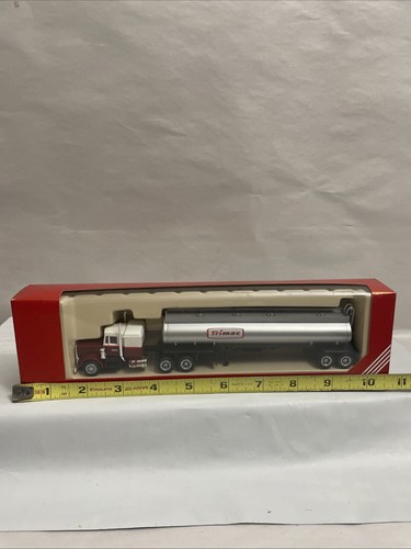 Herpa Promotex, Truck with Trimac Oil Tank Trailer, 1/87 HO Scale | eBay