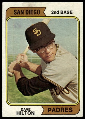 1974 Topps #148 Dave Hilton San Diego | eBay