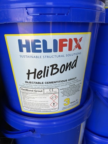 HeliFix Helibond Injectable Cementitious Grout 3Ltr - Brand New And ...