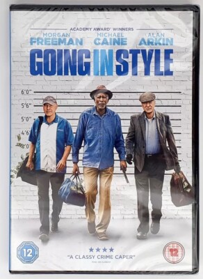 Going In Style (DVD 2017) Morgan Freeman, Michael Caine, Alan Arkin ...