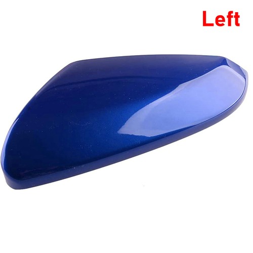 Blue Left Side Car Mirror Cover Trim Cap Replacement For 2016-2020 ...