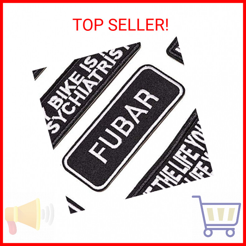 25pcs Assorted Iron on Word Patches for Motorcycle Biker Vest Different ...