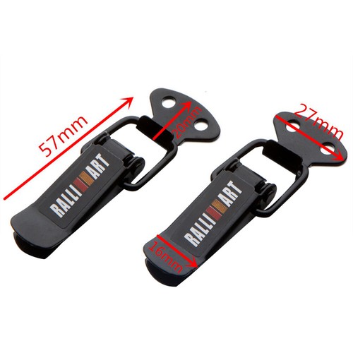 2Pcs Car Bumper Fixed Lock Bumper Quick Release Hook Fastener Security ...