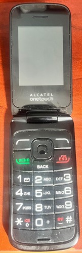 Alcatel OneTouch Retro 2017B - Black ( Sprint ) One Touch Cellular Flip ...