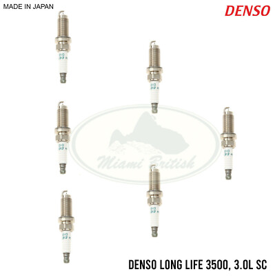 LAND ROVER SPARK PLUG IRIDIUM LONG SETx6 RANGE DSP RR SPORT VELAR ...