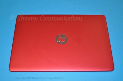 HP Notebook 15-DW Series 15-dw0xxx Laptop Back Cover Lid (Red) | eBay