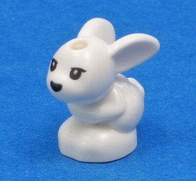 LEGO Friends - Häschen, Baby Hase weiß sitzend / Rabbit 18852pb01 ...