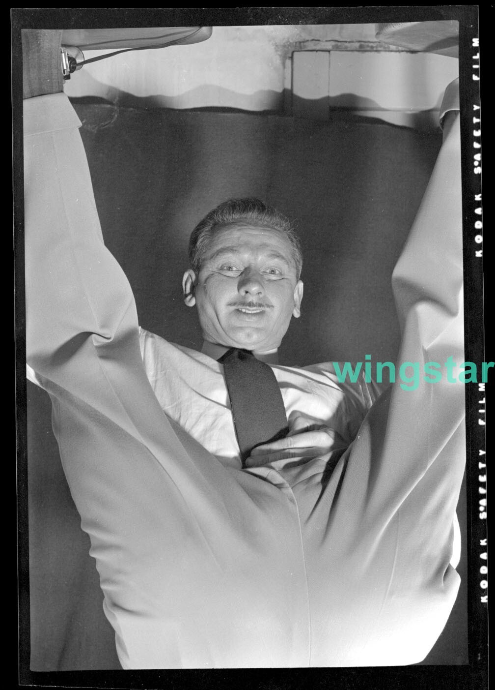 Gay Interest Photo of Man Taken From Underneath His Legs FUN! NEGATIVE ...