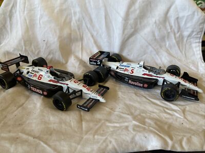 2 Indy Cars Mario Andretti Car #6 & Nigel Mansell#5 Diecast | eBay