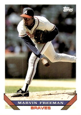 1993 Topps #583 Marvin Freeman - Atlanta Braves | eBay