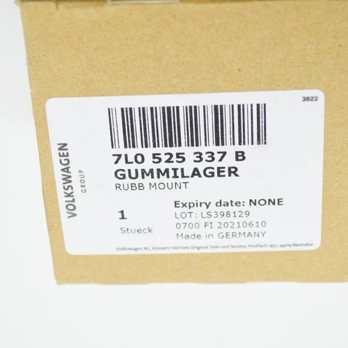 NEW VW TOUAREG 7L FRONT DIFFERENTIAL BONDED RUBBER BUSH 7L0525337B ...