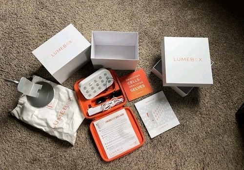Lumebox 2.0 Red Light Therapy Device with Accessories & Stand (Brand ...
