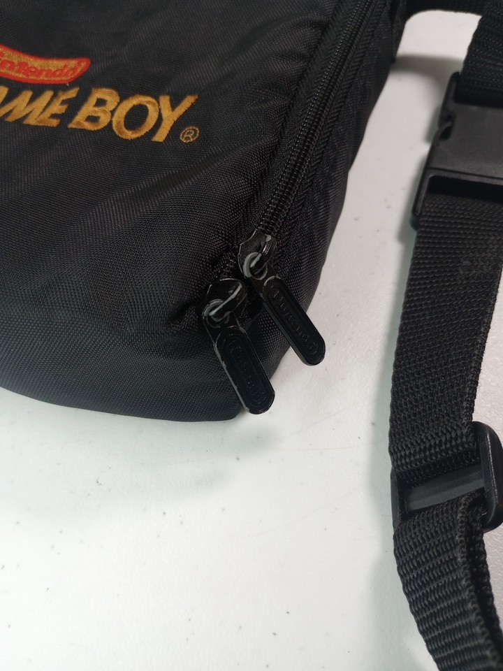 Official Nintendo Original Gameboy Black Vintage Carrying Case Bag | eBay