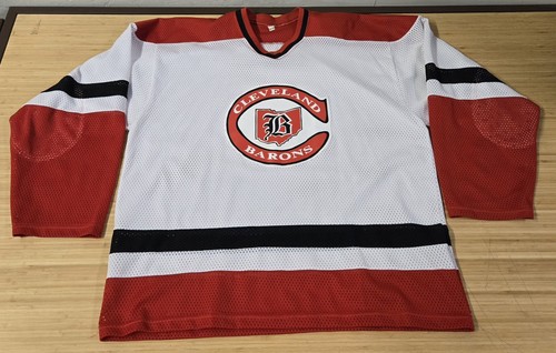 Vintage Cleveland Barons Jersey Mens 2XL NHL Hockey Throwback Vintage ...