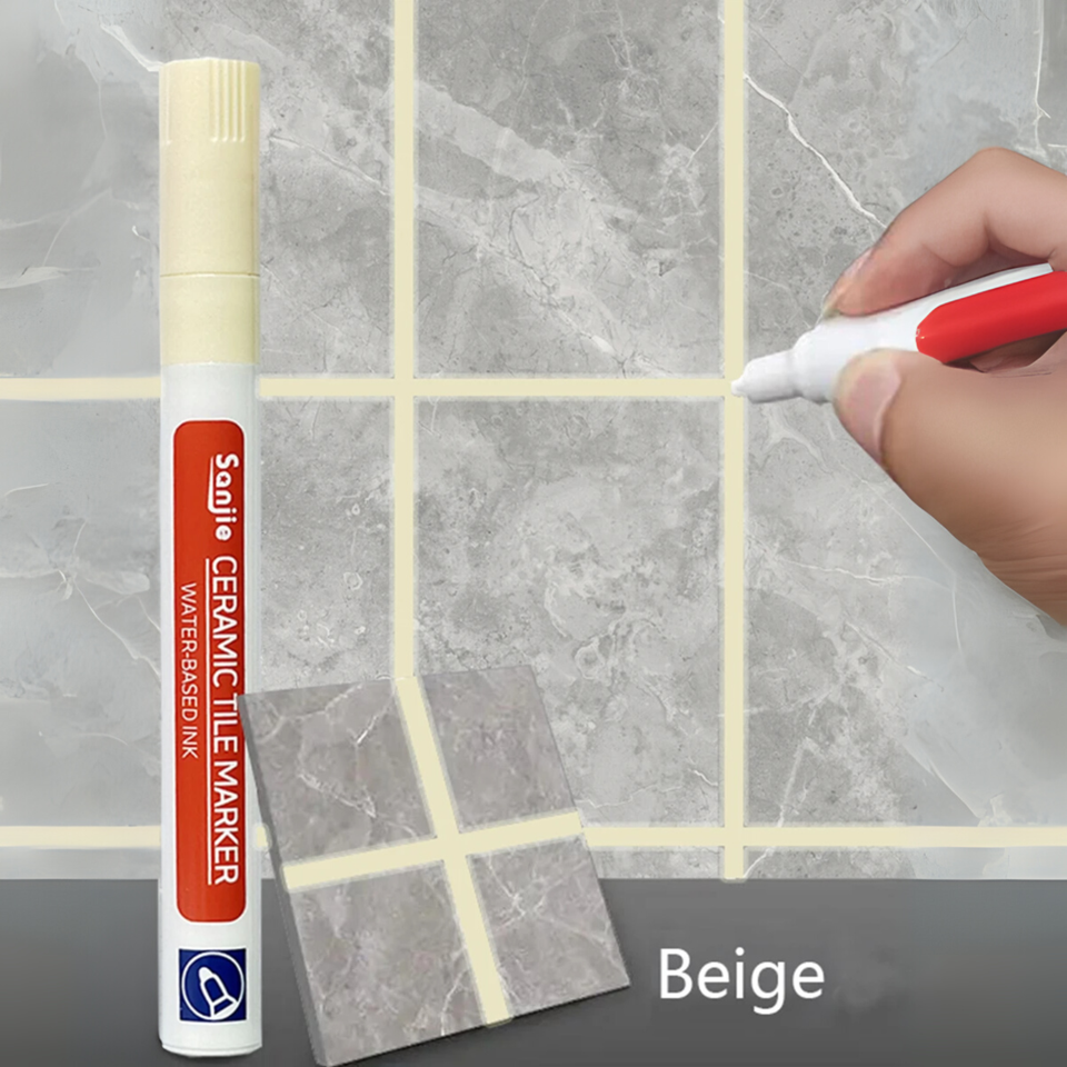Grout Pen Waterproof Tile Gap Repair Paint Marker Mouldproof Filling ...