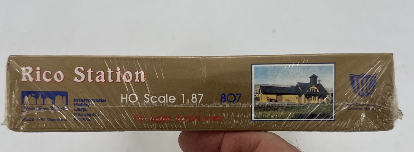 IHC Rico Passenger Station Kit #807 HO Scale Model Kit New Sealed | eBay