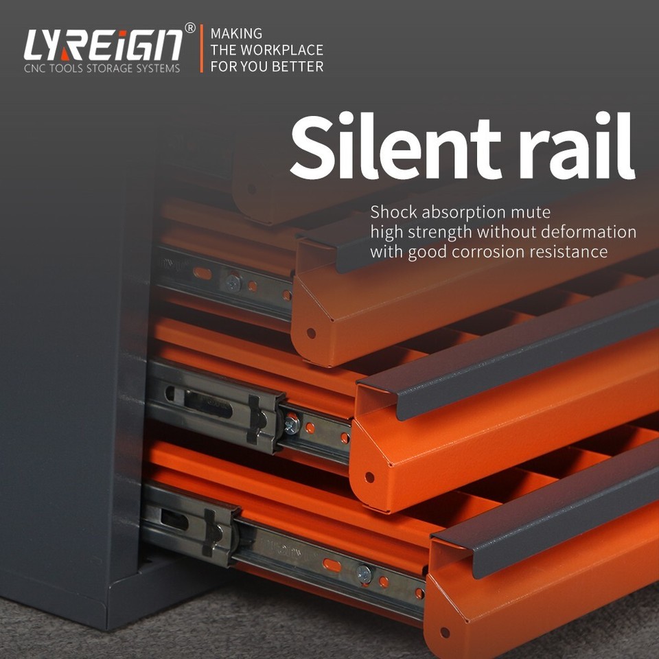 Stackable Metal 5 Drawer Cabinet Box for Small Tool Parts and End DIY ...