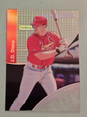 2000 Topps Tek J.D. DREW #21 Pattern 13 DOB Acetate Foil St. Louis ...