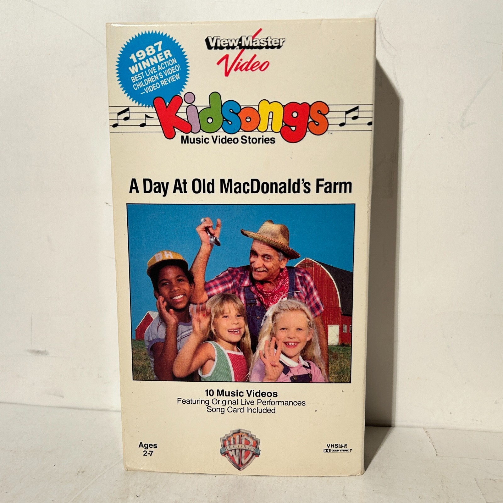 Kidsongs A Day At Old MacDonald's Farm 1985 ©1987 *BUY 2 GET 1 FREE VHS ...
