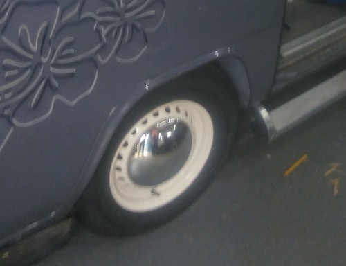VW Bus T1 T2 T3 Bug 4 Chrome Wheel Mooncap Moon Hubcap Cap Retro for ...