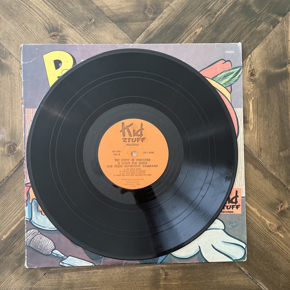 The Story of Pinocchio (1977) Kid Stuff Records vinyl LP rare! | eBay UK