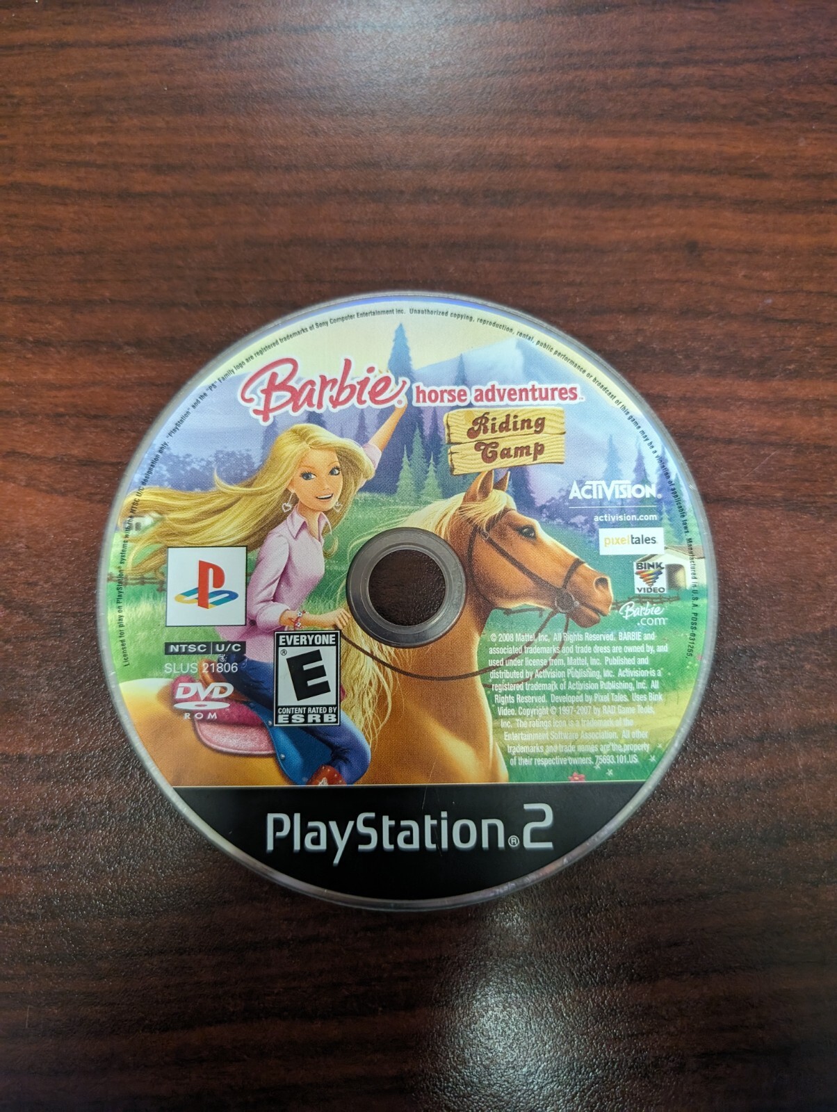 Barbie Horse Adventures Riding Camp (PS2, 2008) NO TRACKING - DISC ONLY ...