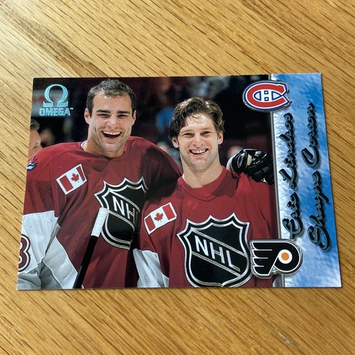 1998 Omega ERIC LINDROS SHAYNE CORSON Hockey Card 248 Flyers | eBay