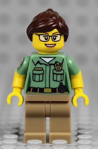 LEGO - Science Lab w/ Geologist & Microscope - Scientist Minifigure ...