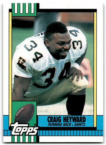 1990 Topps Craig Heyward New Orleans Saints #243 | eBay