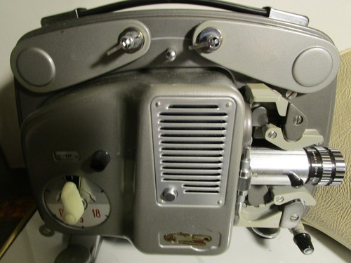 Bolex Paillard 18-5 Double 8mm Film Movie Projector Vintage 1970 ...