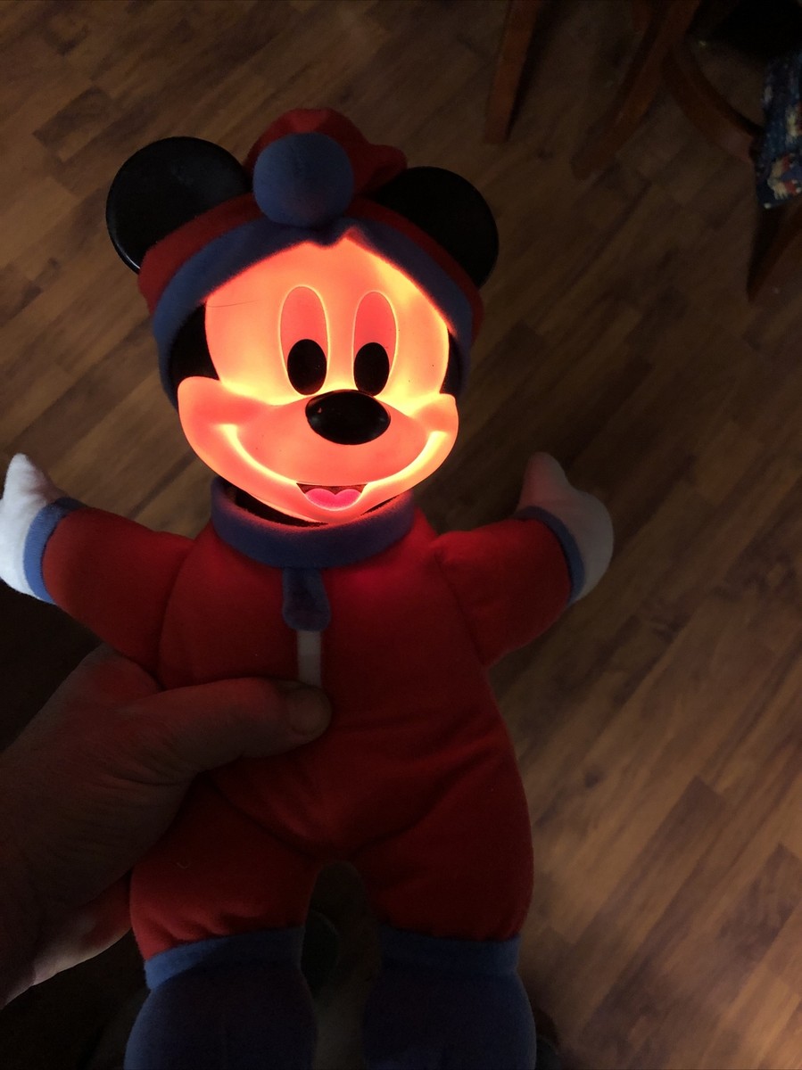 Mickey Mouse Light Up Teddy