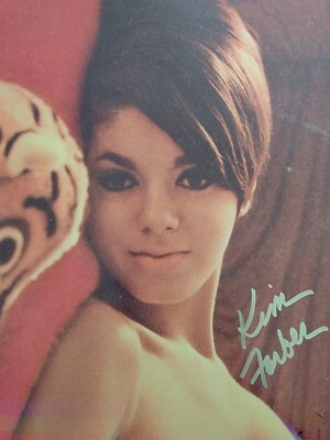 Kim Farber Signed Photo 8 By 11 playboy model great | eBay